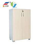 China White Slim 5mm Edge Swing Wooden Door Cabinet Height 1200mm For Office for sale