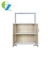 China Cold Rolling Steel Slim Metal Storage Cabinet 1 Tier Adjustment Shelves for sale