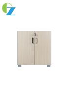 China KD Structure Slim Wood Storage Cabinet 1 Tier With Zinc Handle for sale