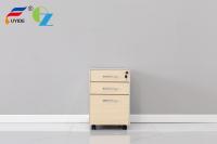 China Office Furniture Steel Metal 3 Drawers Filing Cabinet Mobile For A4 File for sale