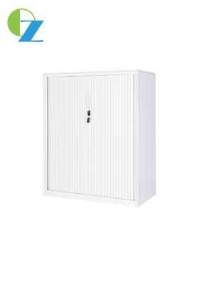 China Office Roller Shutter Door Filing Cabinet Steel Storage Tambour Door Cabinet for sale