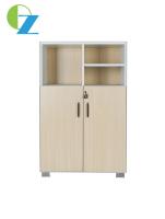 China Cold Rolled Steel Slim Metal Storage Cabinet Double 0.7mm for sale