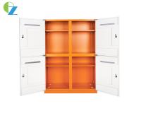 China Colorful Children Toy Storage Locker Small Metal Cabinets Clothes Steel for sale