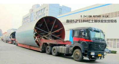 China Metallurgy Machine φ 4.5×110m Laterite Nickel-Iron Rotary Kiln for sale
