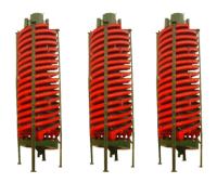 China 0.15-6 T/H Spiral Chute Separator And Ore Dressing Machine Spiral Sluice for sale