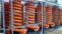 China 0.15-6 T/H Spiral Chute Separator And Ore Dressing Machine Spiral Sluice for sale