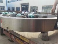 China Professional Customized Castings And Forgings Rotary Kiln Forged Ring for sale
