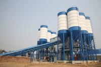 China 35m3/H Cement Plant Equipments HZS35 Concrete Batching Plant For Mining for sale