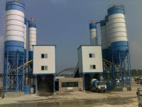 China HZS35 Concrete Mixing Station Composed Of Batching , Mixing , Electrical Control for sale