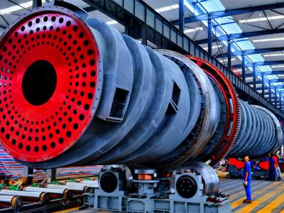 China Cement Chemical Rotary Kiln Easy To Operate ZG35CrMo Hydraulic Control for sale