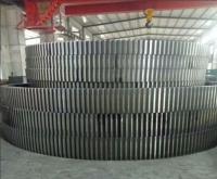 China ZG45 ZG42CrMO Rotary Kiln Girth Gear Big Ring For Mining Mill Can Custom for sale