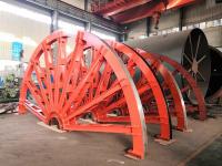 China Hoist Wheel Wire Guide Castings And Forgings Rope Pulley Head Sheave for sale
