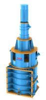 China Bulk Materials Vertical Spiral Mill PLC Control 6mm Feed Size for sale
