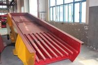 China Vibrating Feeder Conveying Hoisting Machine GZG Series Self-Synchronizing Inertial for sale