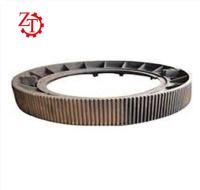 China 10Module To 70Module Big Ring Gear For Rotary Kiln And Ball Mill for sale