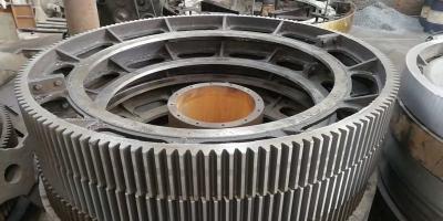 China Hardness 220~240HB Mill Pinion Gear Big Ring Gear For Mining Machine for sale