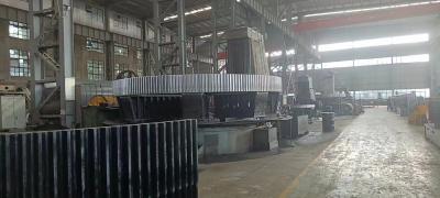 China Custom Segment Rotating Cast Steel Mill Girth Gear Large Diameter for sale