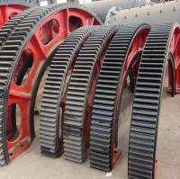China GS42CrMo4 Alloy Cast Steel Customize Mill Pinion Gears For Ball Mill for sale