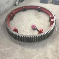 China Alloy Cast Steel Customize Ball Mill Girth Gear / Pinion Gear For Mining Equipment for sale