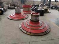 China Castings And Forgings Ball Mill End Cover End Cap ZG270—500 Cast Steel for sale