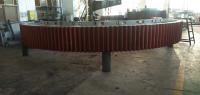 China Mining Machine Cast Steel Mill Girth Gear For Ball Mill Sag Mill for sale