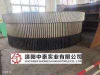 China Large Kiln / Mill Girth Gear Blank Rough Machining Customization for sale