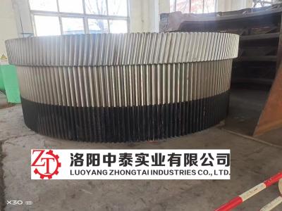 China Large Kiln / Mill Girth Gear Blank Rough Machining Customization for sale