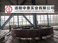 China Mill Girth Gear Cast Iron Custom Large Diameter Ring Gear Rotary for sale