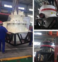 China 500 T/H Output Single Cylinder Hydraulic Cone Crusher For Stone for sale