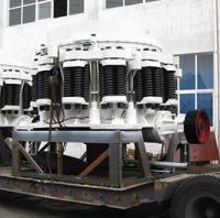 China Feed Size 36 - 300 MM Spring Cone Crusher Glycerin Seal Form for sale