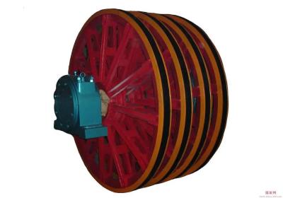 China Mine Hoist Castings And Forgings Guide Wheel Device Of Head Sheave for sale