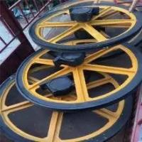 China Mine Hoist Castings And Forgings Guide Wheel Device Of Head Sheave for sale
