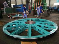China Custom Hoist Head Sheave And Guide Wheel Castings And Forgings For Mining for sale