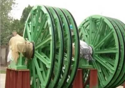 China Custom Castings And Forgings For Mining Hoist Head Sheave And Guide Wheel for sale