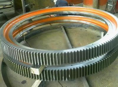 China The Half Structure And Y Type Plate Mill Girth Gear For Ball Mill for sale