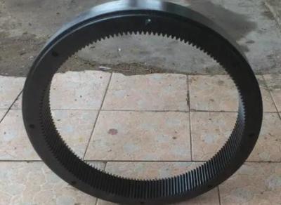 China Spur Large Diameter Ring Gear Mill Girth Gear With 220~240 Hardness for sale