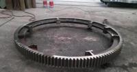 China Customizable Rotary Kiln And Mill Girth Gear Ring Gear Pinion Gear for sale