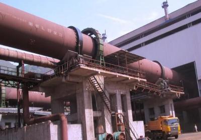 China Metallurgy Machine Laterite Nickel Ore Rotary Kiln Power 2x200 KW for sale