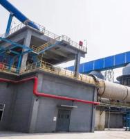 China Active Lime Rotary Kiln Metallurgy Machine With 1350/1250 ℃ Burning Temperature for sale