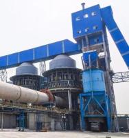 China Active Lime Rotary Kiln Metallurgy Machine With 1350/1250 ℃ Burning Temperature for sale