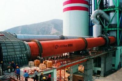 China 3.2×50m Dry Process Cement Rotary Kiln 1000 T/D Capacity for sale