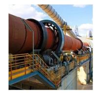 China Metallurgy Alumina Rotary Kiln Large Capacity 1400 - 1680 Tpd for sale