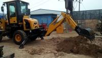 China Bucket Dumping Height 3500mm Backhoe Loader Heavy Duty Construction Machinery for sale