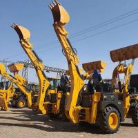 China Backhoe Loader 1.3m3 Bucket Capacity Heavy Duty Construction Machinery for sale