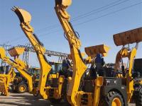 China Deluxe Configuration Backhoe Loader Of Heavy Duty Construction Machine for sale