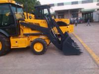 China Total Operating Weight 7500kg Backhoe Loader Articulated Hydraulic Steering for sale