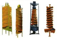 China Red Mining Ore Dressing Equipment Spiral Chute Separator Diameter 1200mm 900mm for sale