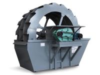 China Automated 1500mm Screw Bucket Wheel Sand Washer Machine Low Maintenance Rate for sale