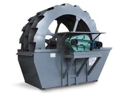 China Automated 1500mm Screw Bucket Wheel Sand Washer Machine Low Maintenance Rate for sale