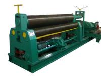 China W11-10*3200 Hydraulic Symmetrical  Steel Plate Rolling Machine 5.5m/min for sale